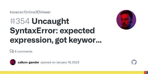 uncaught syntaxerror expected expression got keyword var · issue
