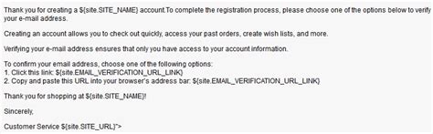 validate email email template