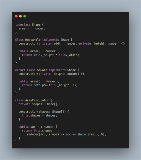 benefits of solid using typescript simplex software