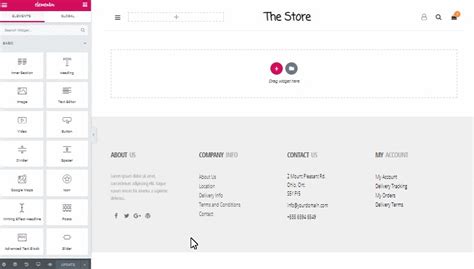 elementor widgets futurio