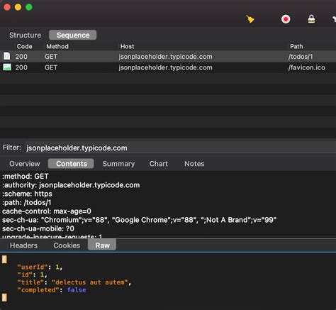 how to debug encrypted network traffic in react native