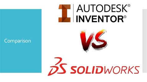 Cad Comparison [ Solidworks Vs Inventor ]