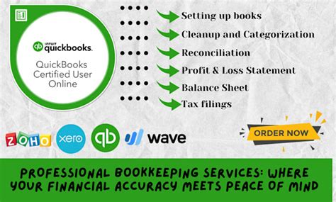 Do Accounting And Bookkeeping In Quickbooks Online Xero Wave By
