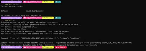 podman remote container host setup via vagrant virtualbox use podman