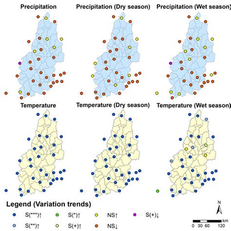 Spatial Distribution Pattern Of Variation Trend Of Precipitation And
