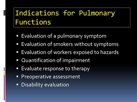 Ppt Pulmonary Function Tests Powerpoint Presentation Free 55 Off