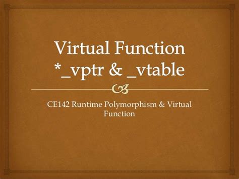 virtual function in c pure virtual function