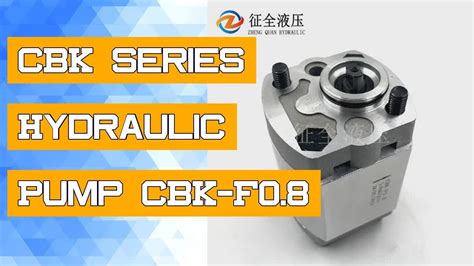 Cbk Series Hydraulic Pump Cbk F0 8 F1 6 F2 1 F2 6 F3 2 F3 7 F4 2 F5 8
