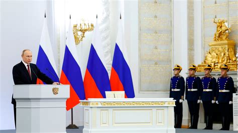 Russia Ukraine War Putin Frames Illegal Annexation As Part Of