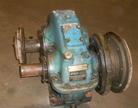 fmc link belt speed reducer parallel shaft serial hp75 50899a 18241lr