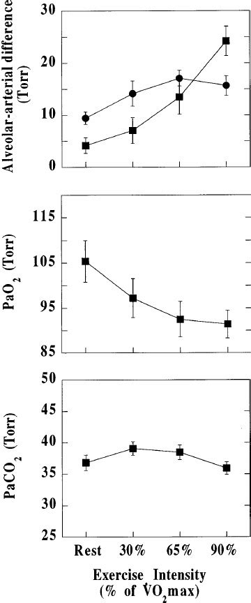 Correlation Of Log Sd ̇ At Rest And At 90 V ̇ O2 Max With Total Lung