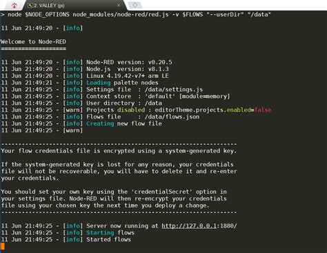 node red on docker raspberry valley