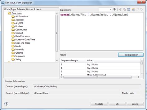 xpath expression editor