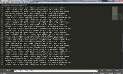 regex match a particular line technical support sublime forum