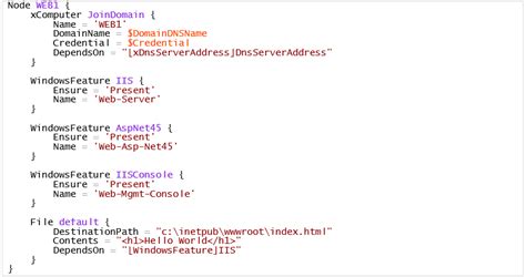 deployment with a pull server infrastructure powershell dsc on the