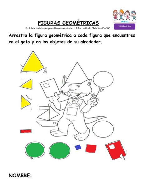 Figuras Geométricas Exercise For Inicial Live Worksheets