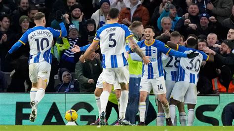 Epl March Double Gives Brighton 3 0 Win Over Liverpool
