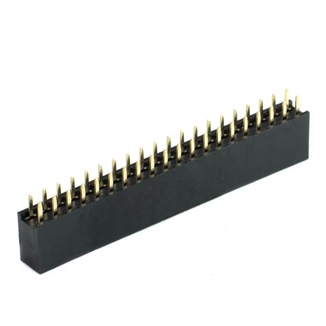 2x20 pin female gpio header for raspberry pi pimoroni
