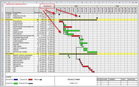 excel gantt using vba