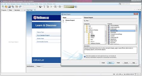 hello world start coding with netbeans daves computer