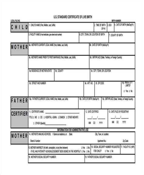 Certificate Formats Templates 43 Word Excel Pdf Documents Download