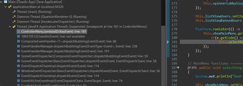 java javafx callback called two times on keypressed event stack