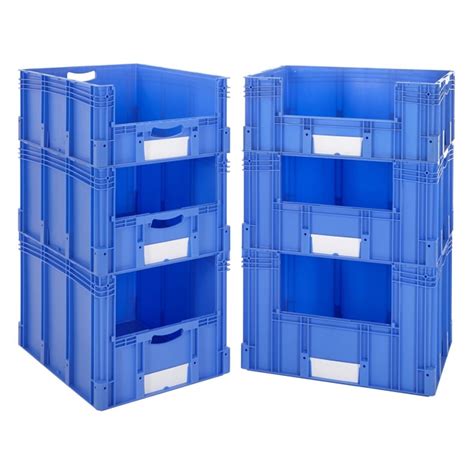 Extra Large Euro Stacking Pick Containers Euro Containers From Bigdug Uk
