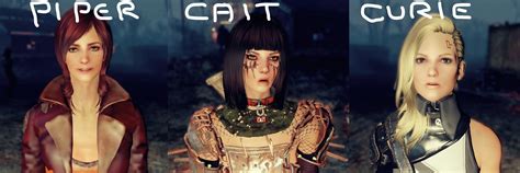 New Look For Piper Cait Curie キャラクタープリセット Fallout4 Mod データベース Mod紹介