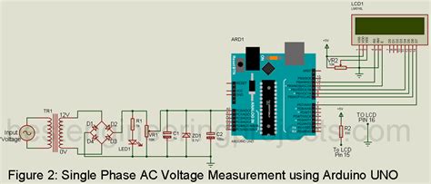 ac voltage measuring using arduino arduino engineering projects