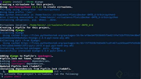 docker alpine install python
