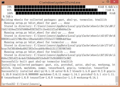 安装python3 5和tensorflow中遇到的问题 csdn博客