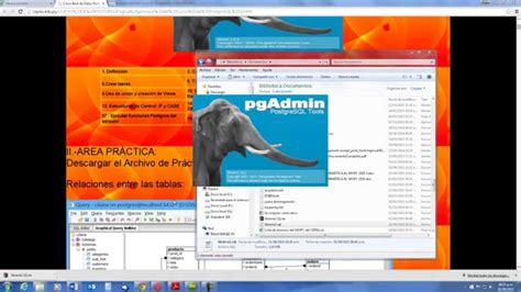 tutorial de implementacion de la base de datos en postgresql youtube