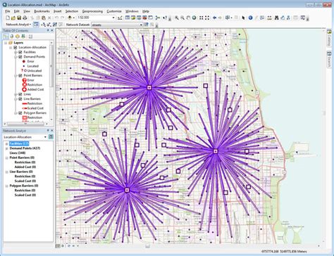 computer network administrator network analysis arcgis