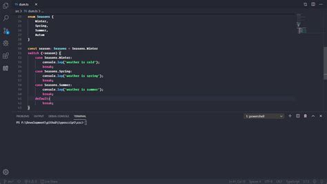 typescript enum switch not working stack overflow