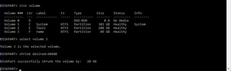 use diskpart command prompt to resize partition on windows 7 24120