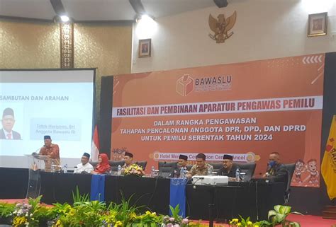 Bawaslu Dki Jakarta Gelar Kegiatan Fasilitasi Dan Pembinaan Aparatur