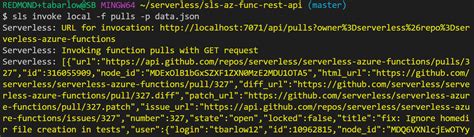 how to create a rest api with azure functions and the