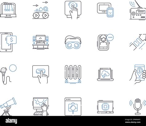 Data Privacy Outline Icons Collection Data Privacy Gdpr Security