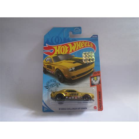 Hotwheels Factory Sealed Fs 2020 18 Dodge Challenger Srt Demon Super