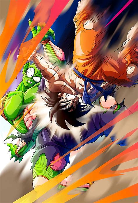 Goku Vs Piccolo 23rd World Martial Arts Tournament Goku Manga Piccolo