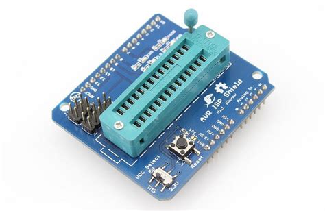 nettigo avr isp shield burn bootloader onto atmega