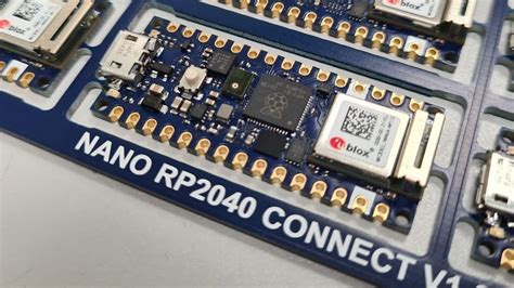 first pi silicon arduino nano rp2040 connect spotted a pi pico with