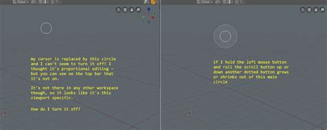 blender 2 80 cursor has turned into a circle and i can t get rid of it