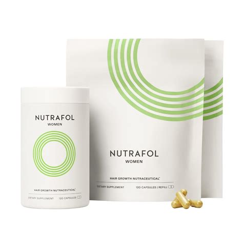 Nutrafol Womens Hair Growth Supplements Ages 18 44