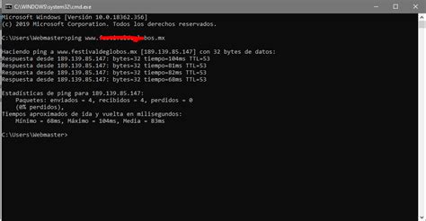 ping domain name wrong ip dmain name