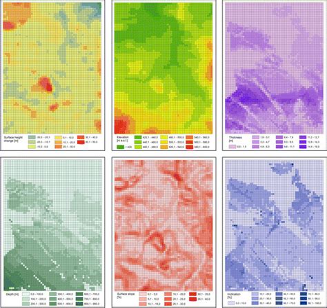 Spatial Representation Of Dependent And Explanatory Variables In The