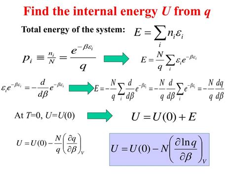 Ppt Chapter 19 Statistical Thermodynamics The Concepts Powerpoint