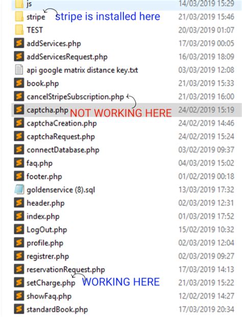 php class stripe stripe not found stack overflow