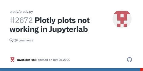 plotly plots not working in jupyterlab · issue 2672 · plotly plotly py