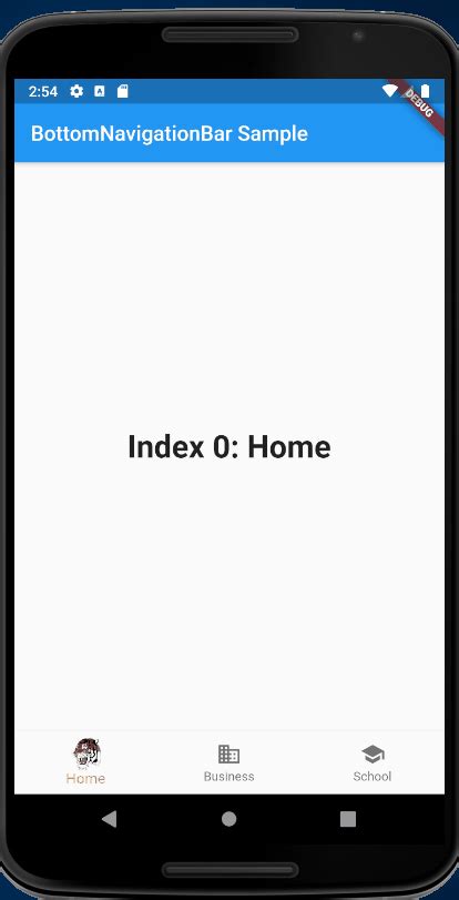 flutter bottom nav bar stack overflow